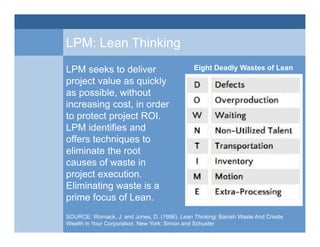 Lean project management_20170607 | PDF