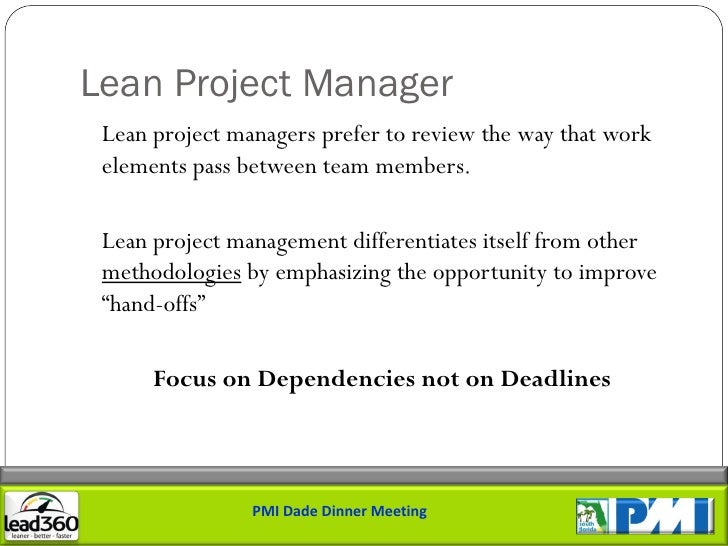 Lean Project Management Principles