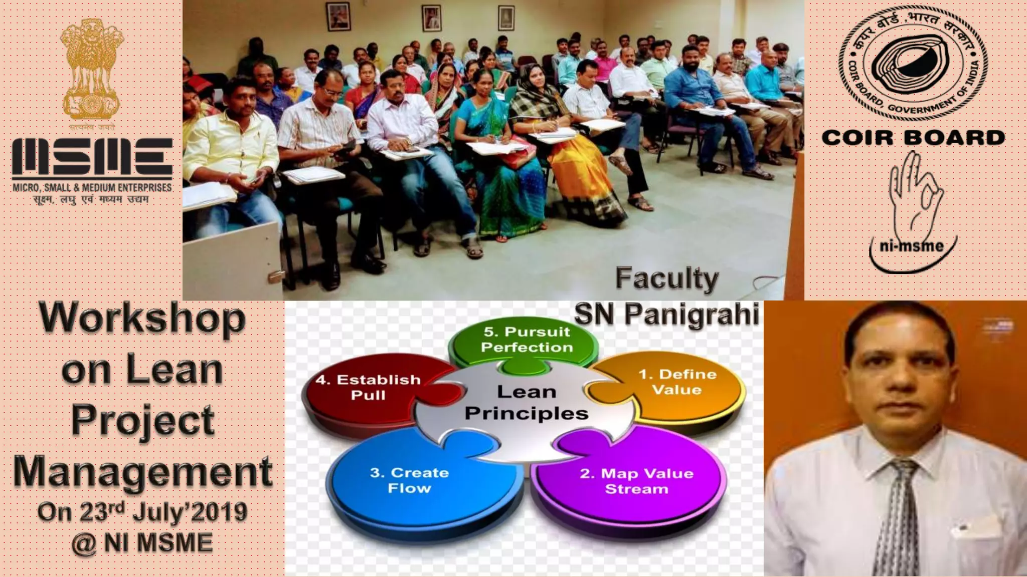 Training Workshop on Lean Project Management to Participants of Coir ...