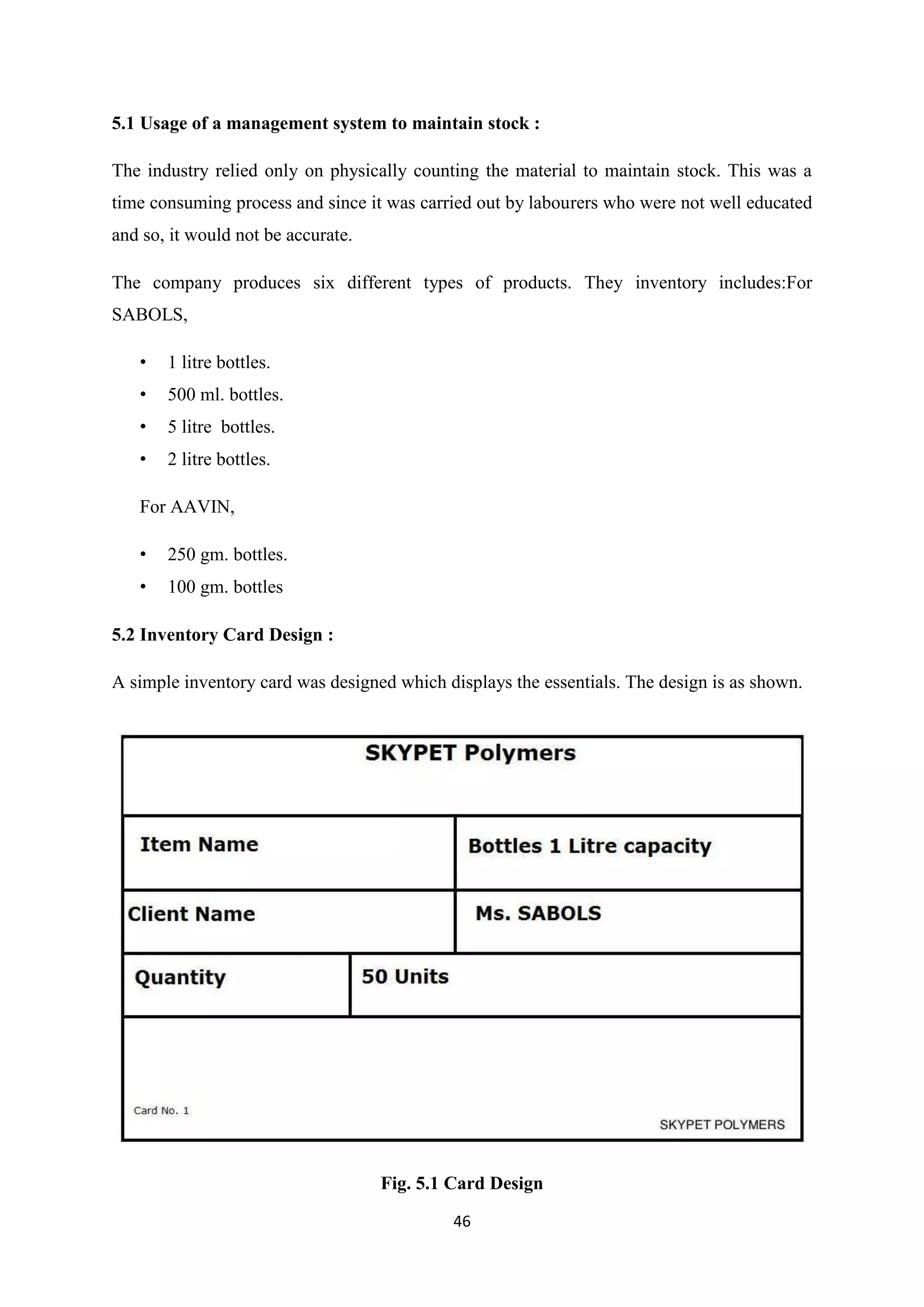 Lean manufacturing report | DOCX