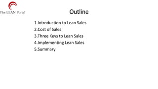 Lean in sales | PPT | Free Download