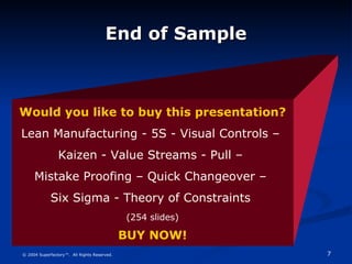 Lean Sample | PPT