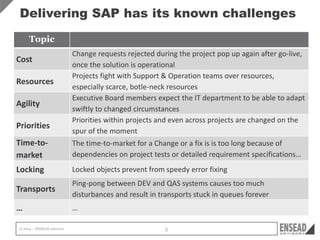 Lean SAP Delivery - introducing the concept | PPT