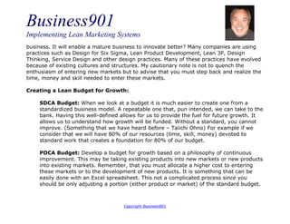 Lean Scale Up: Lean as a Growth Strategy | PPT