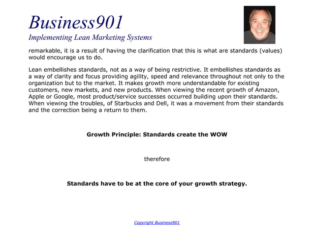 Lean Scale Up: Lean as a Growth Strategy | PPT