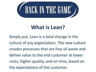 Lean schools | PPSX