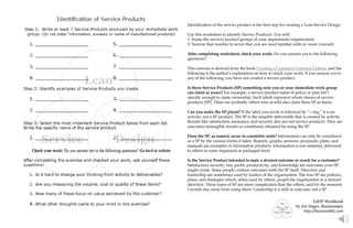 Lean Service Design Workbook | PDF