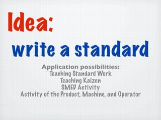 Lean Simulation Activity Ideas using a ream of copy paper | PPT