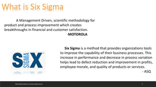 Lean six sigma | PPTX
