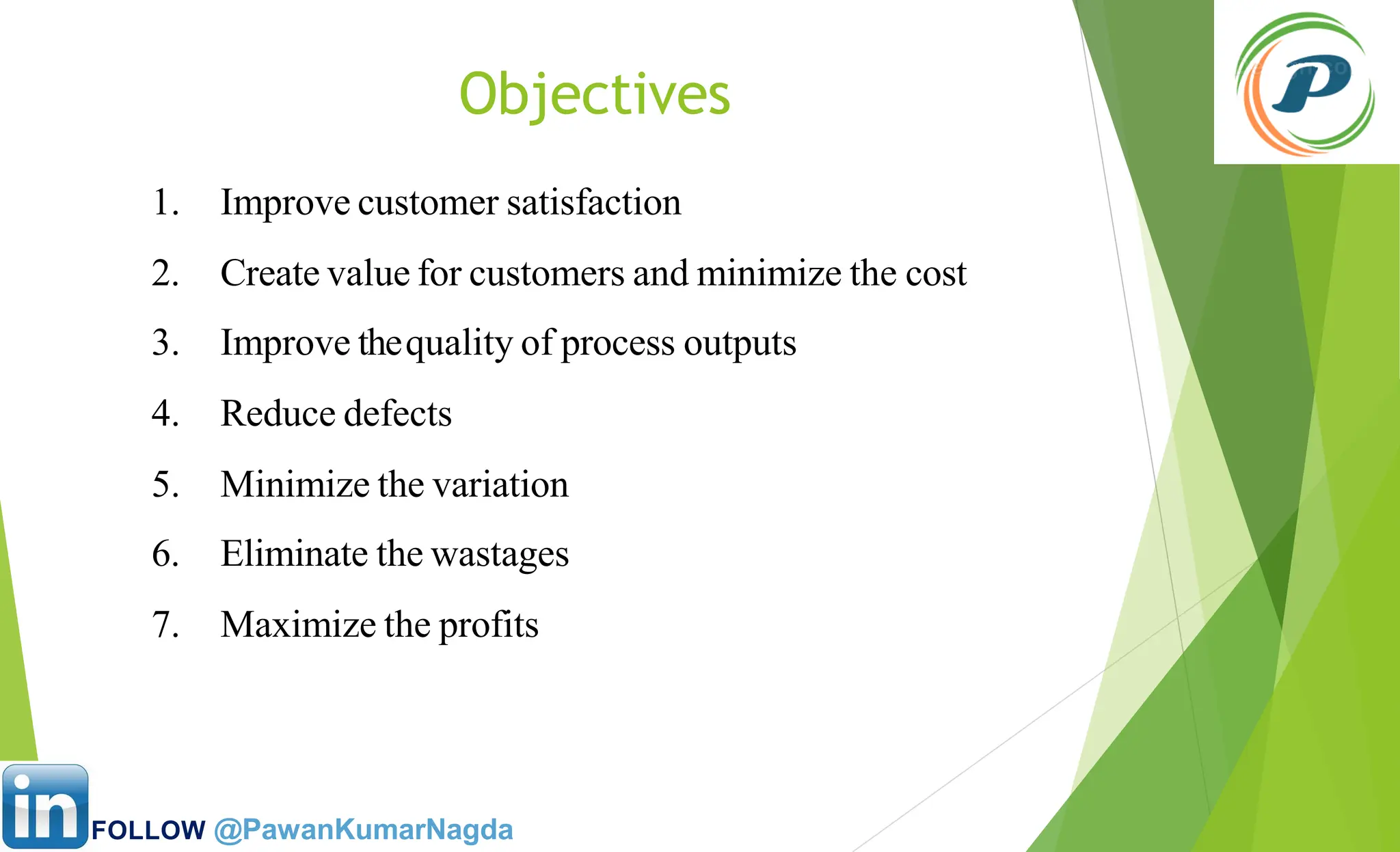 Lean Six Sigma Presentation for the practitioners | PDF