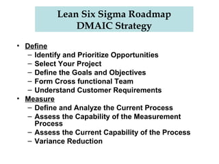 Lean sixsigmaasq0604 | PPT