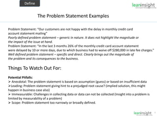 Lean Six sigma Black Belt Training Part 6 | PPTX