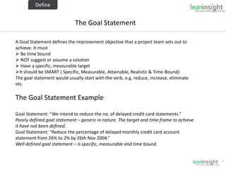 Lean Six sigma Black Belt Training Part 6 | PPTX
