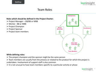 Lean Six sigma Black Belt Training Part 6 | PPTX