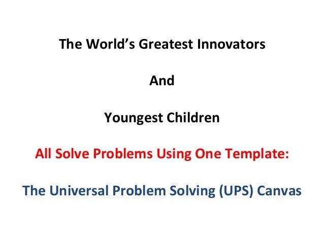 LEAN SIX SIGMA CANVAS: A Universal Problem Solving (UPS) Worksheet for Lean Startup, Lean Six ...