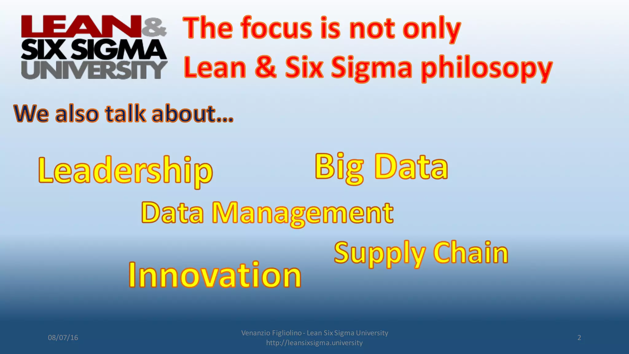 Lean Six Sigma Community Presentation | PDF