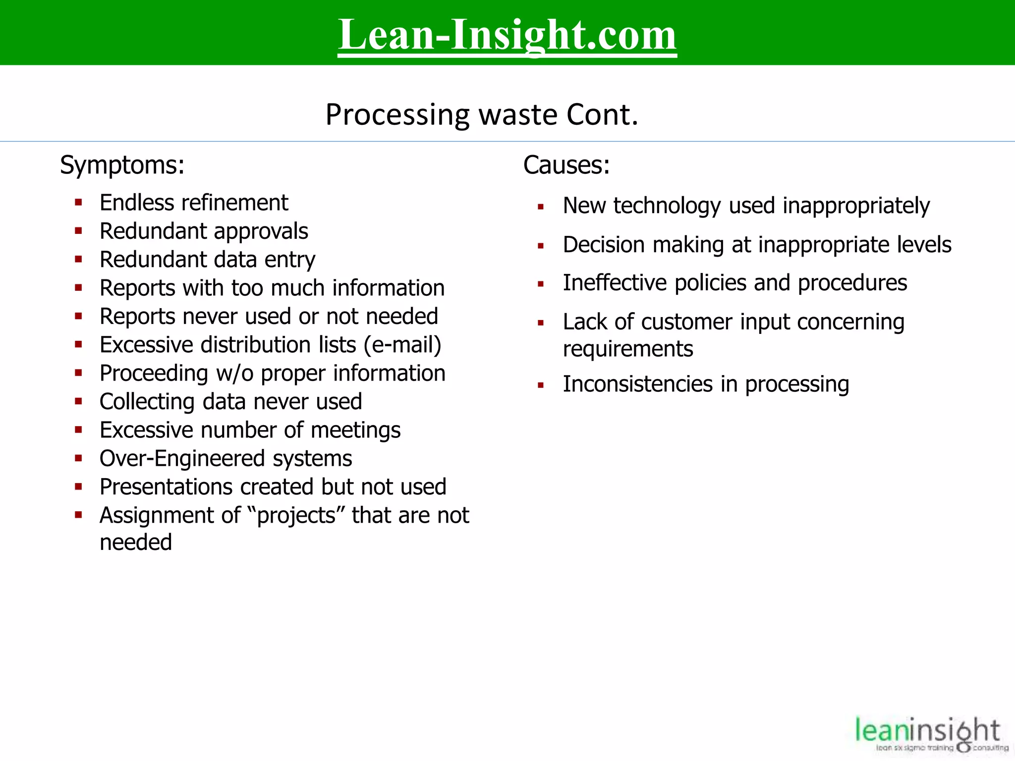 Lean Six Sigma Course Training Part 7 | PPTX
