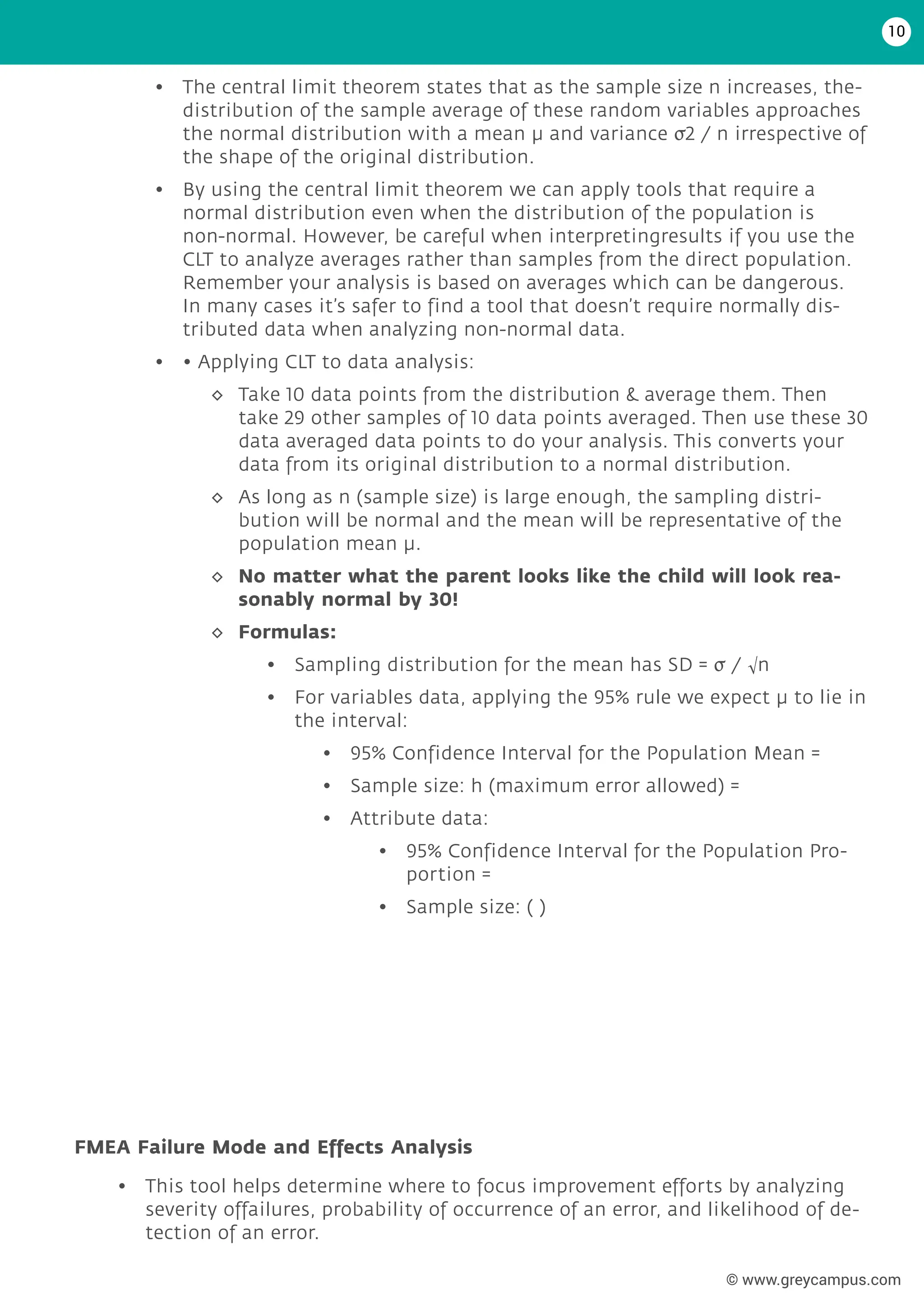 lean six sigma green belt cheat sheet.pdf