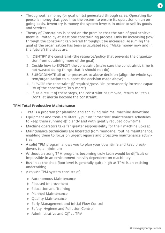 lean six sigma green belt cheat sheet.pdf | Business | Business and Finance