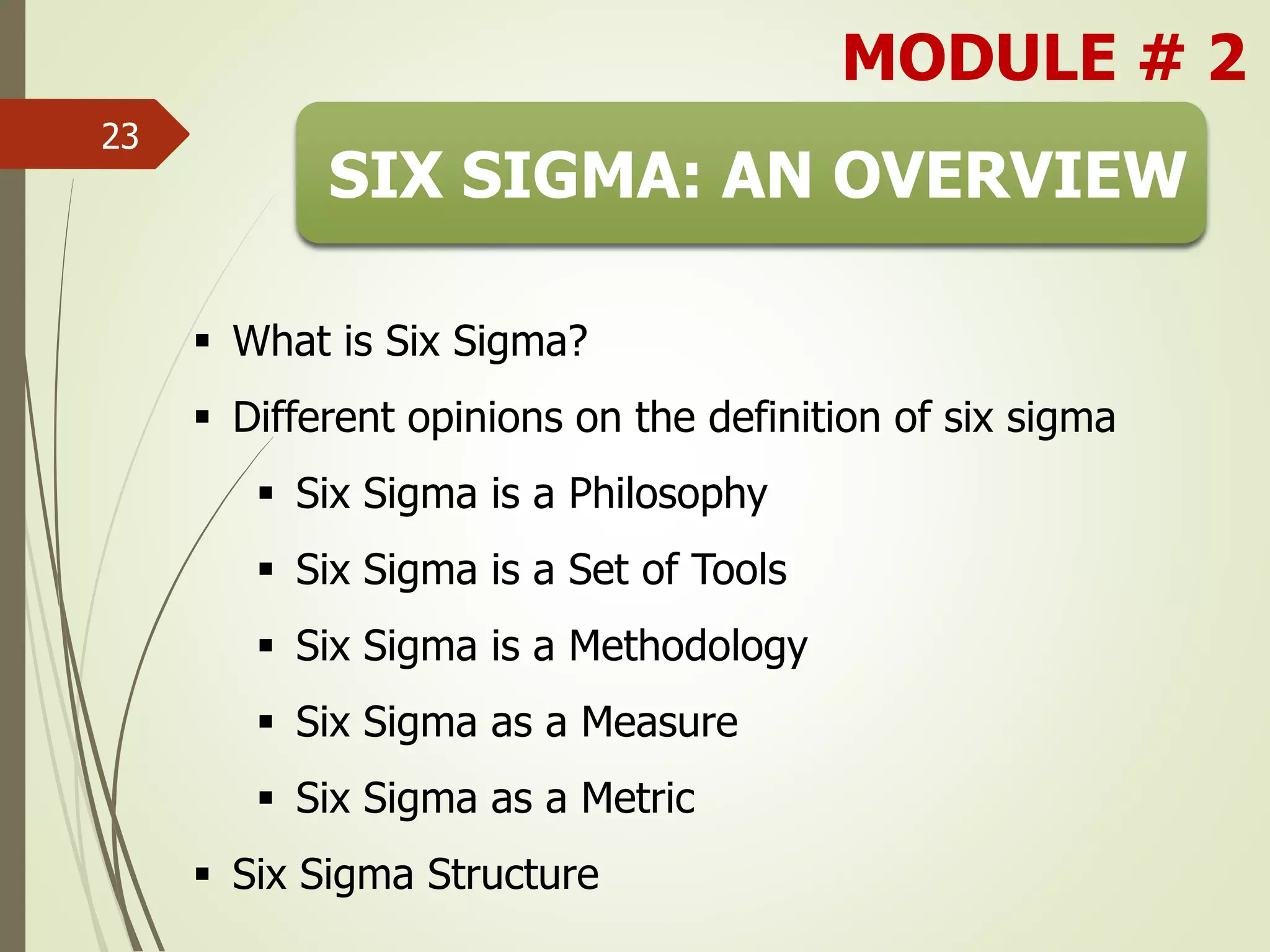 Lean six sigma (green belt)new | PDF