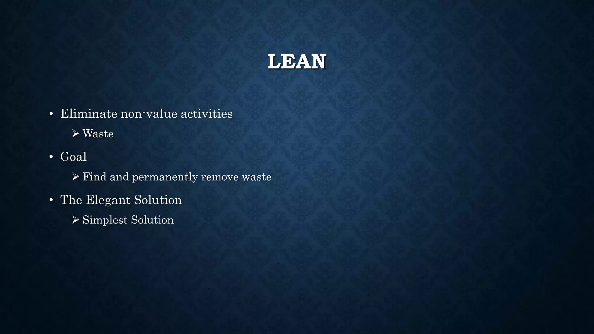 Lean Six Sigma Foundations | PPTX