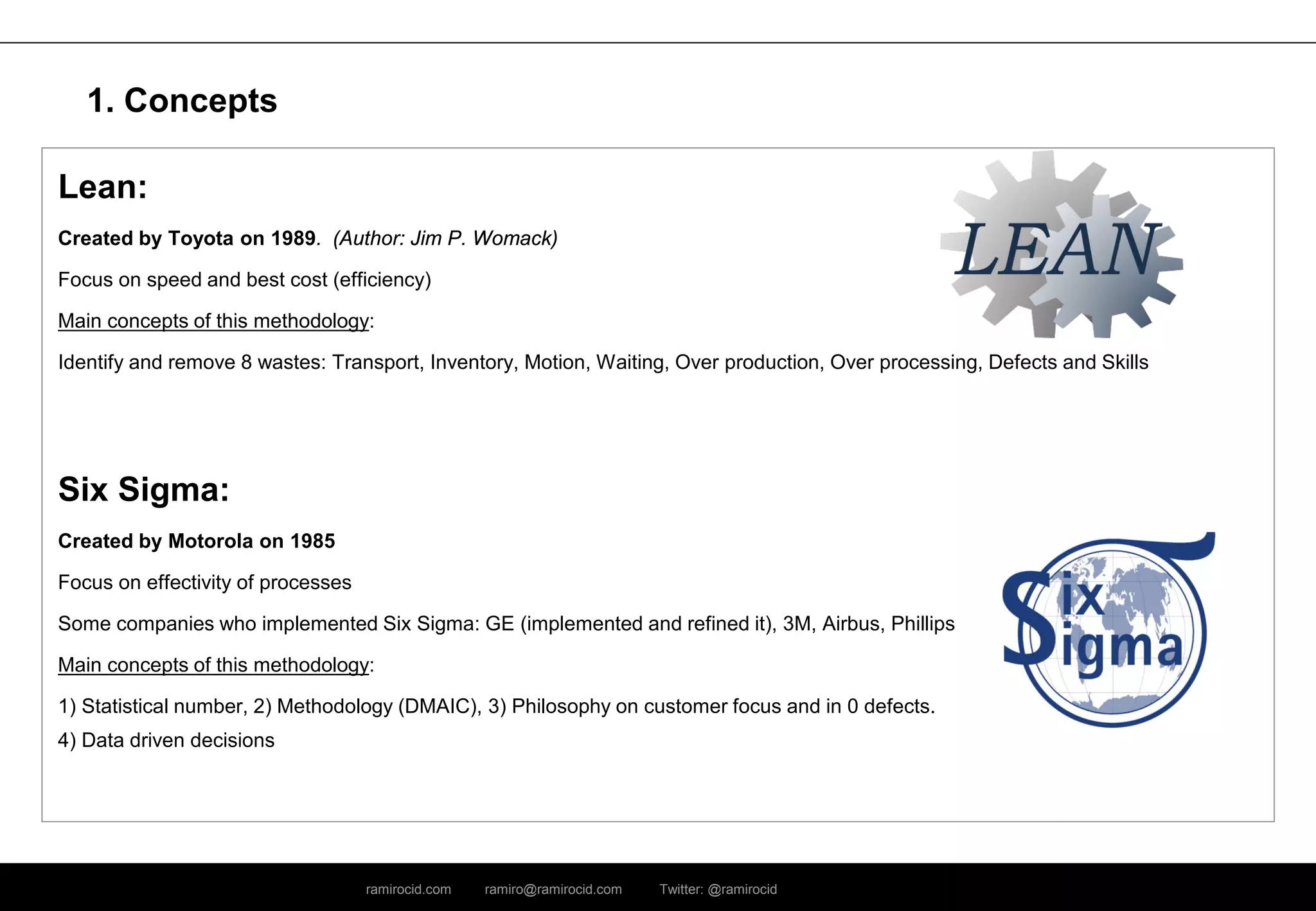 Lean Six Sigma methodology | PDF