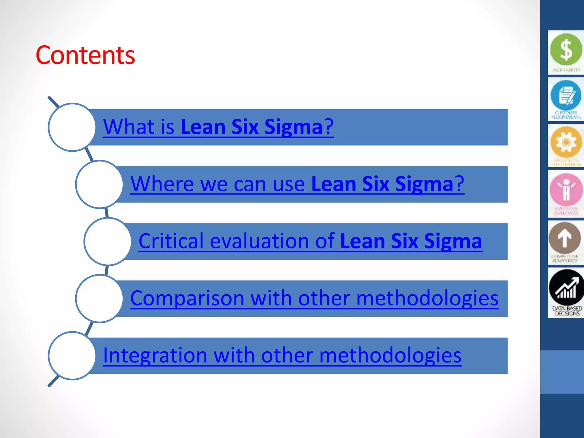Lean six sigma presentation final | PPTX