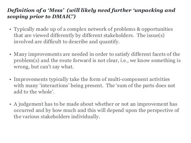 What Qualities Make for a Great Lean Six Sigma Green Belt Project? Pr…