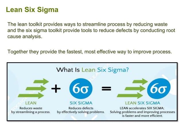 Lean six sigma Yellow Belt Complete training | PPTX
