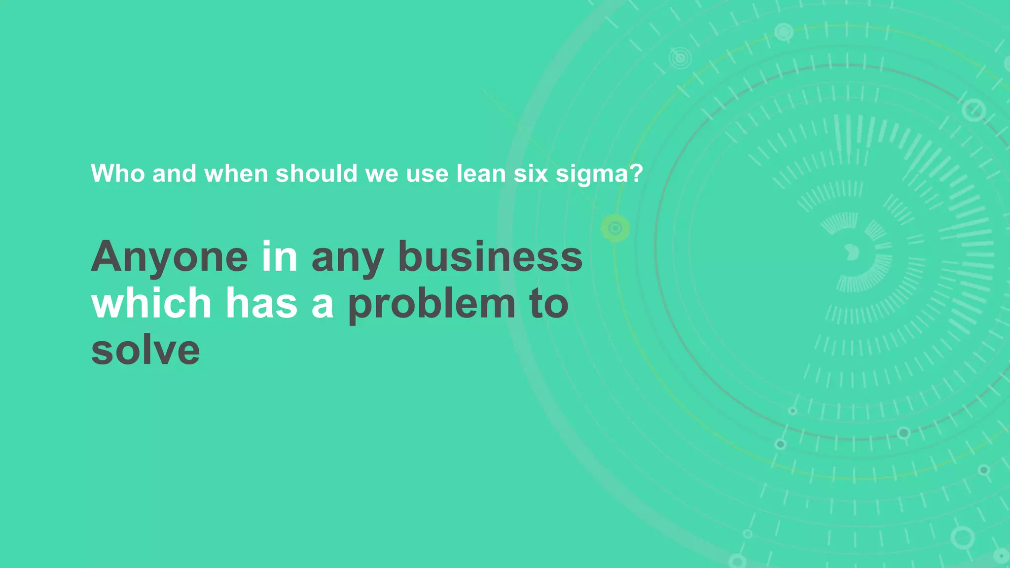 Lean six sigma explained: Beginners training | PPTX