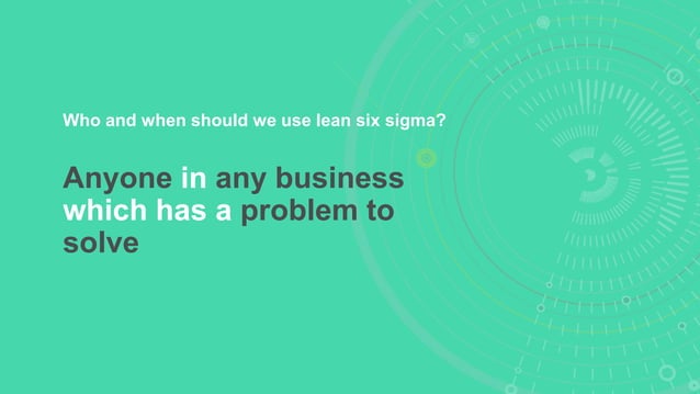 Lean six sigma explained: Beginners training | PPTX