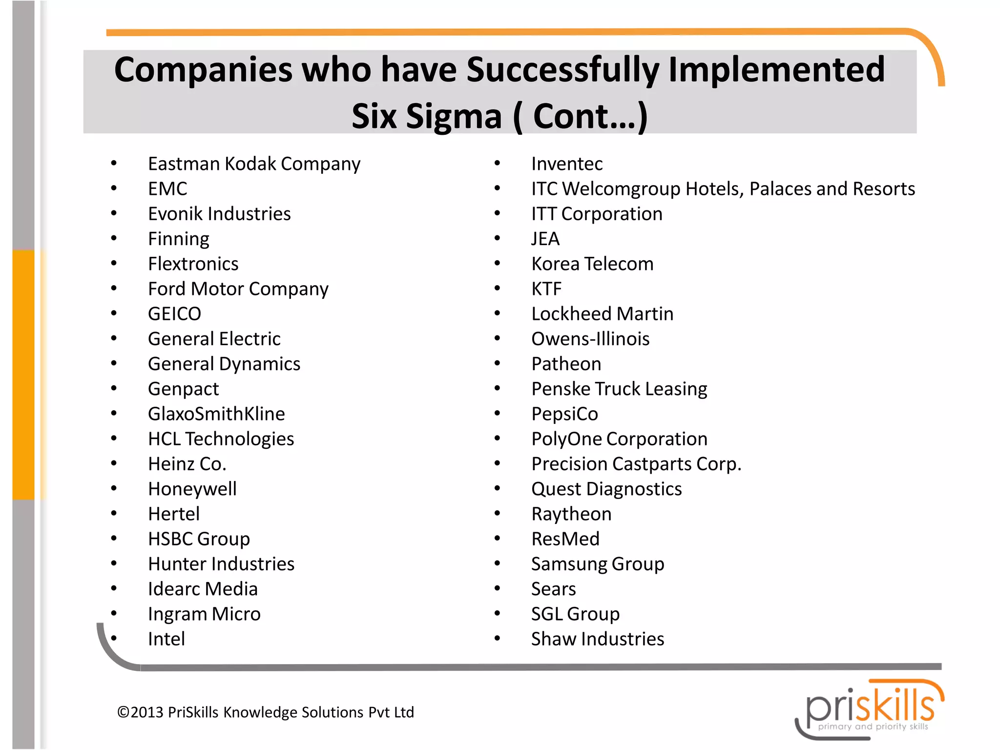 Lean six sigma training and certification from TUV SUD ( Globally ...
