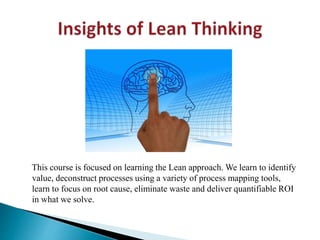 Lean six sigma training course | PPT