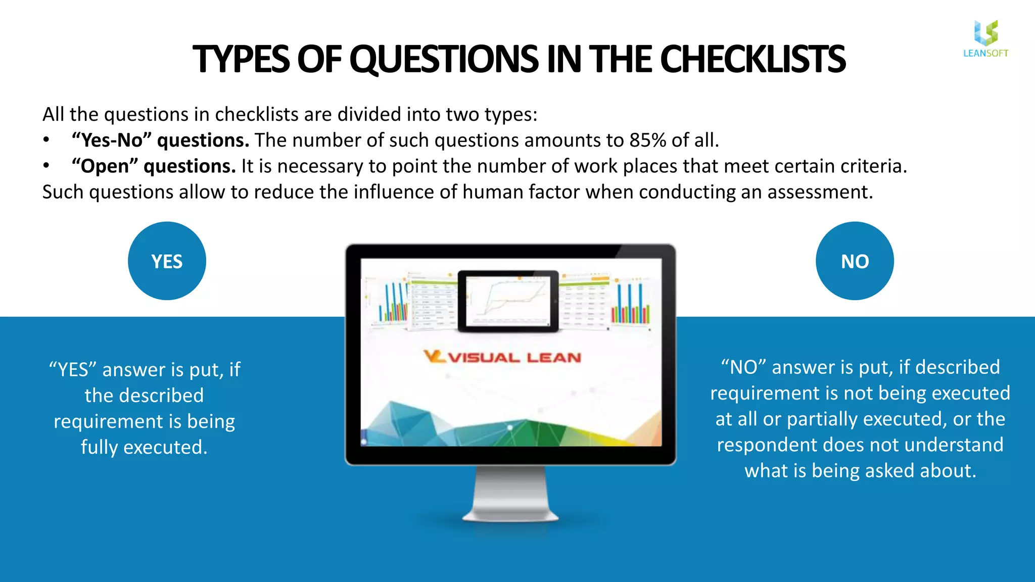 Project "Visual Lean: Audit Tracking System" by LeanSoft company | PPT