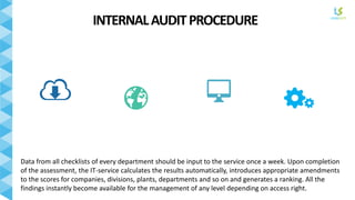 Project "Visual Lean: Audit Tracking System" by LeanSoft company | PPT