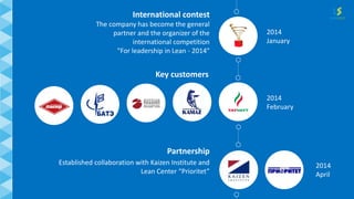 Project "Visual Lean: Audit Tracking System" by LeanSoft company | PPT