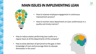 Project "Visual Lean: Audit Tracking System" by LeanSoft company | PPT