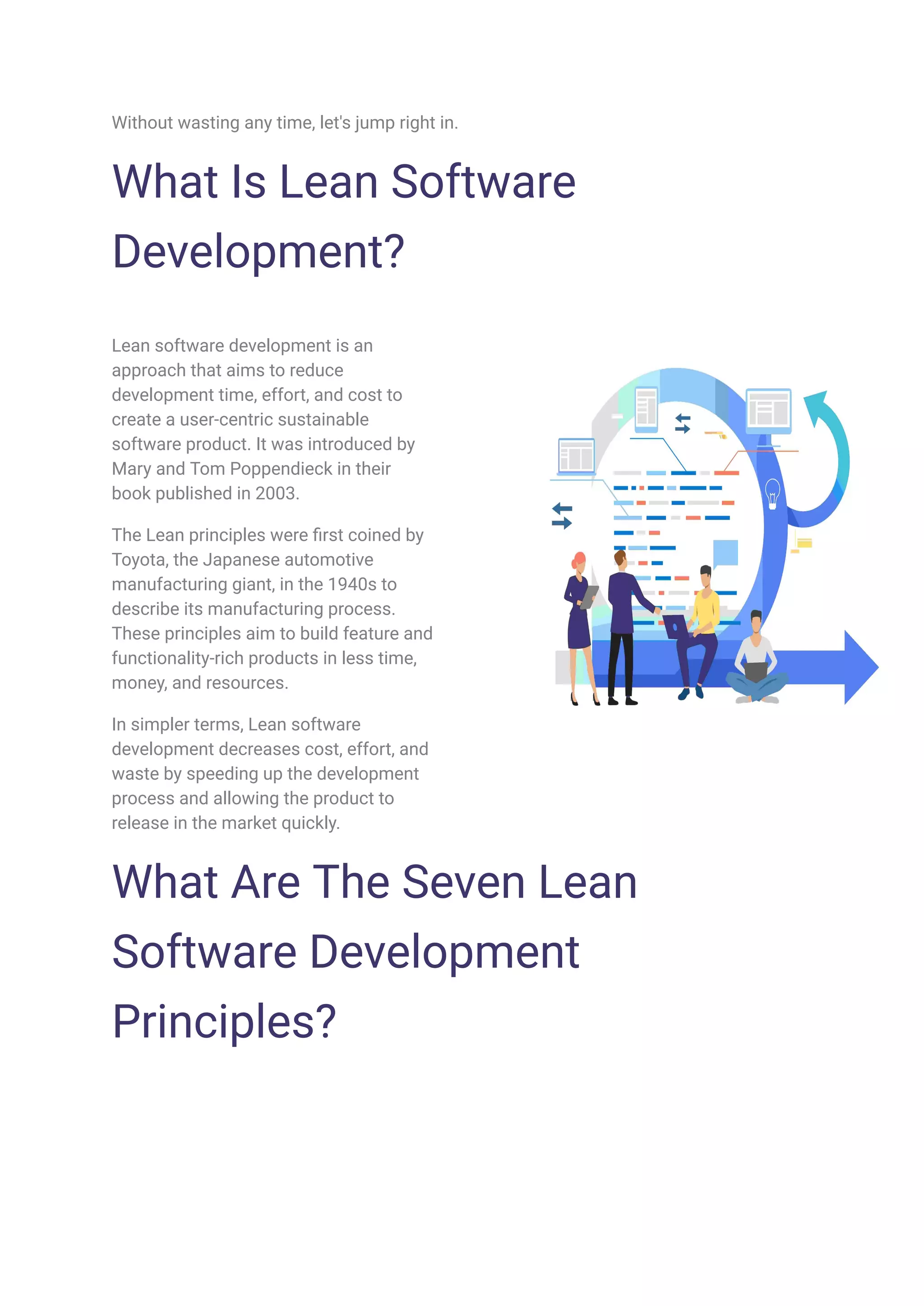 Lean Software Development: A Complete Guide | PDF