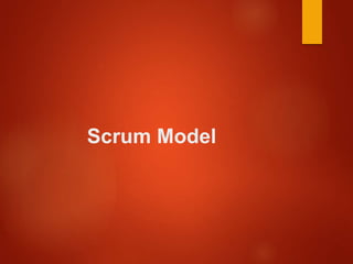 Lean software development and scrum model | PPTX | Technology & Computing