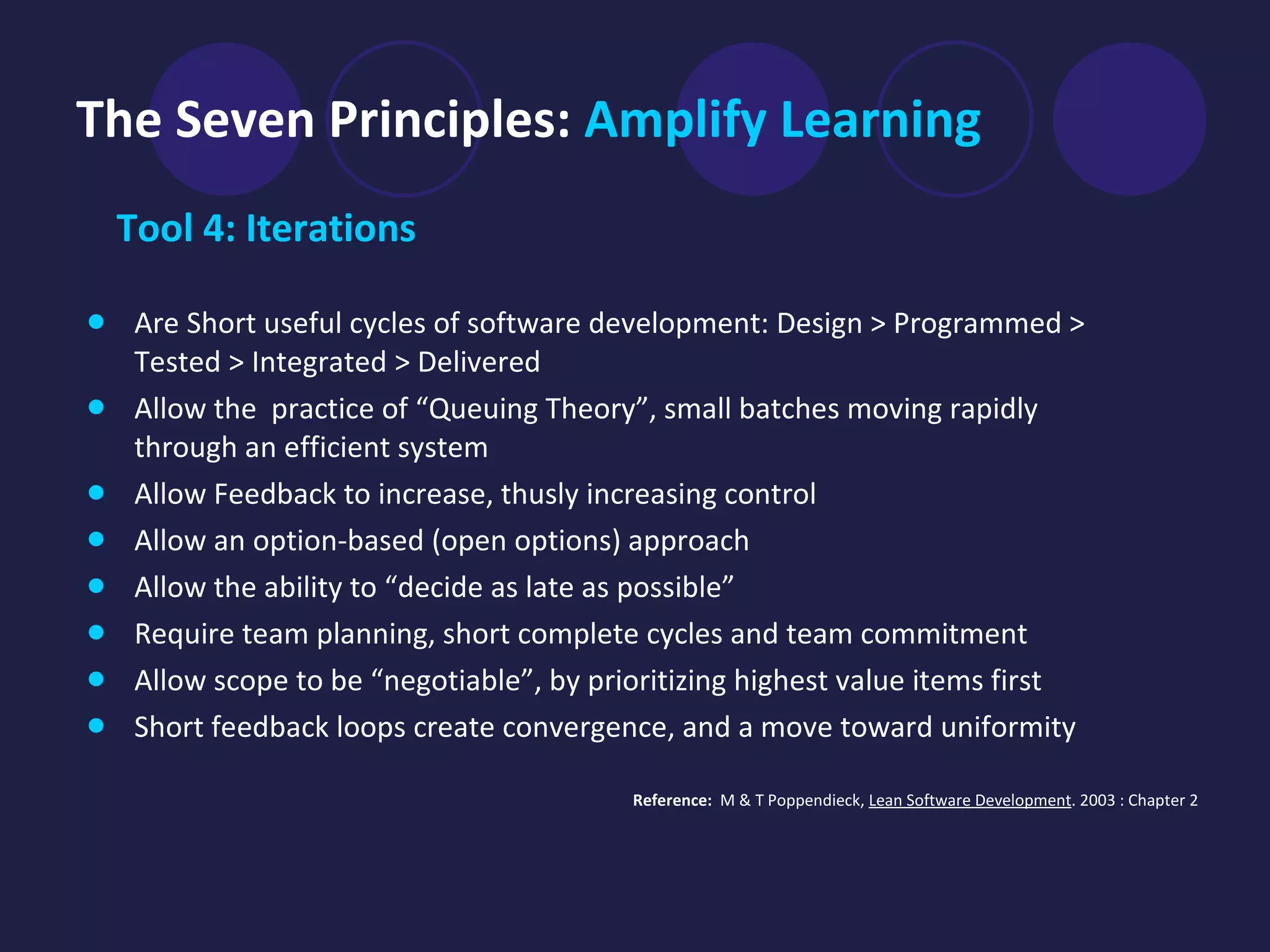 Lean Software Development Principles | PPT | Business | Business and ...
