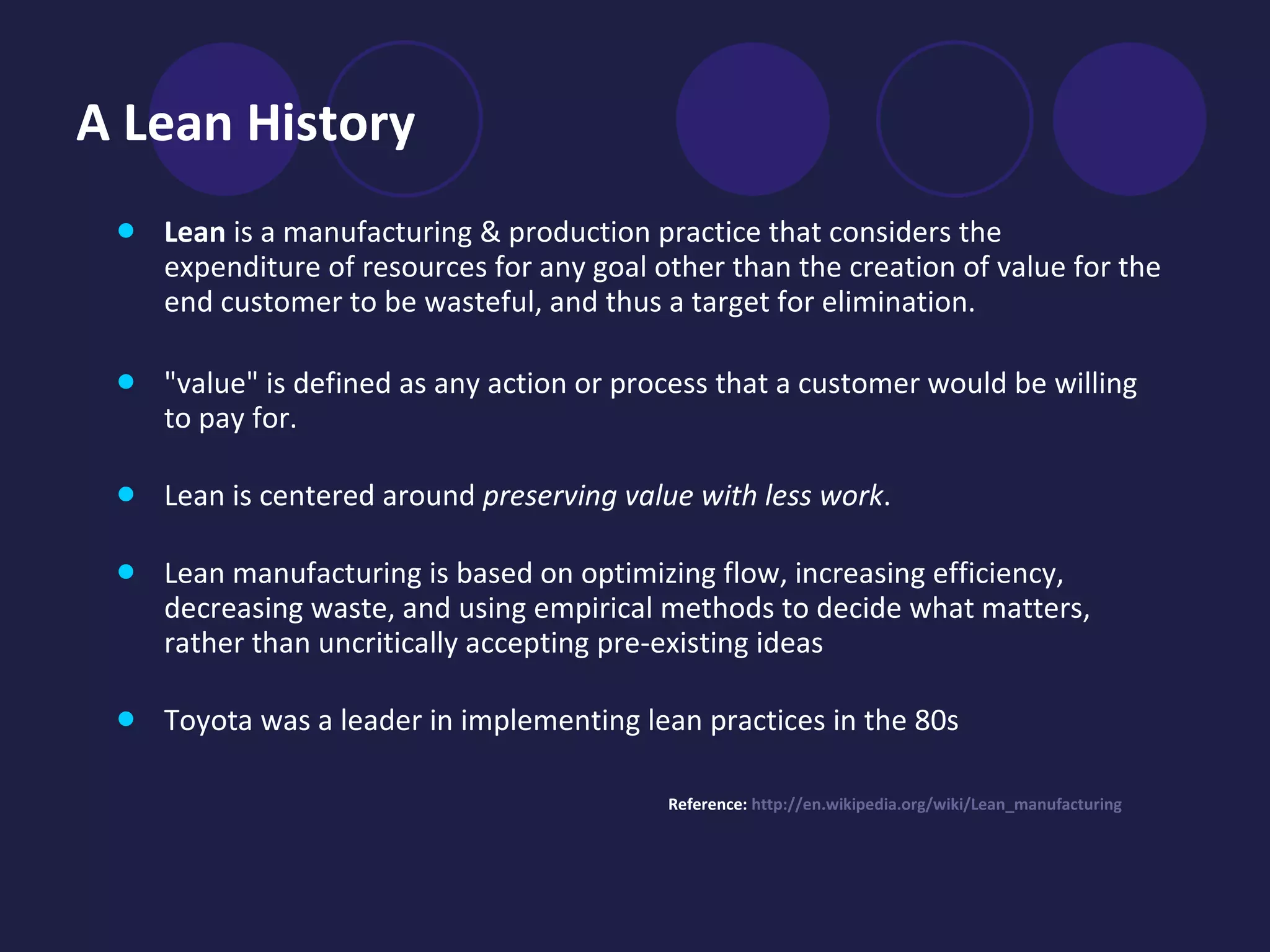 Lean Software Development Principles | PPT | Business | Business and ...