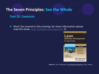 Lean Software Development Principles | PPT | Business | Business and ...