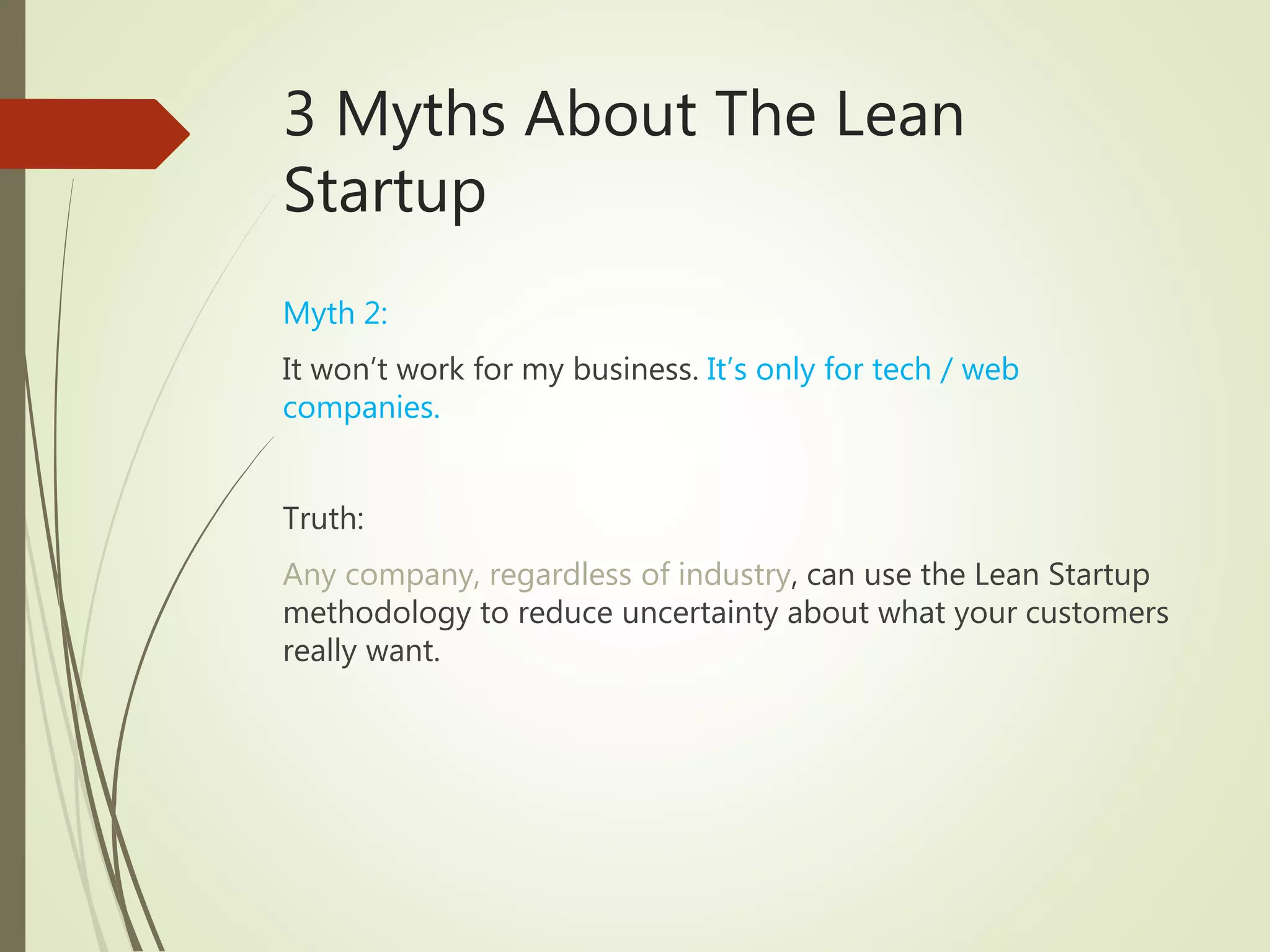 Lean startup | PPT