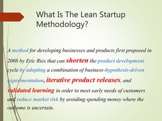 Lean startup | PPT