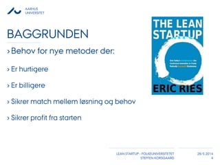 Lean startup | PPTX