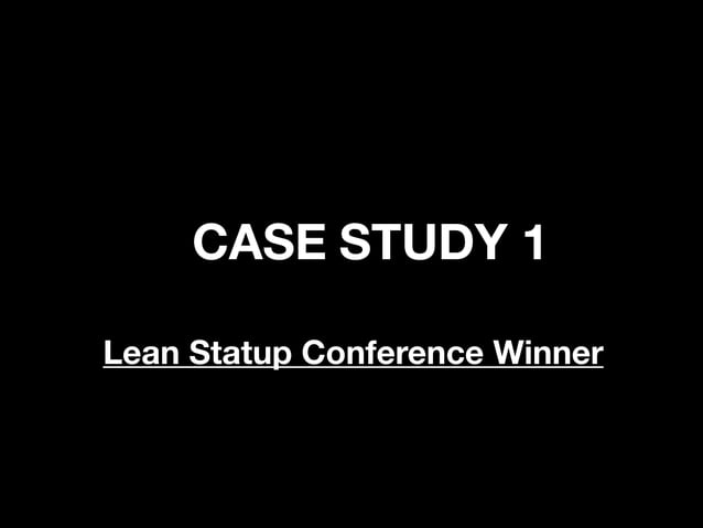 Lean startup & customer development with Javelin experiment board | PPT