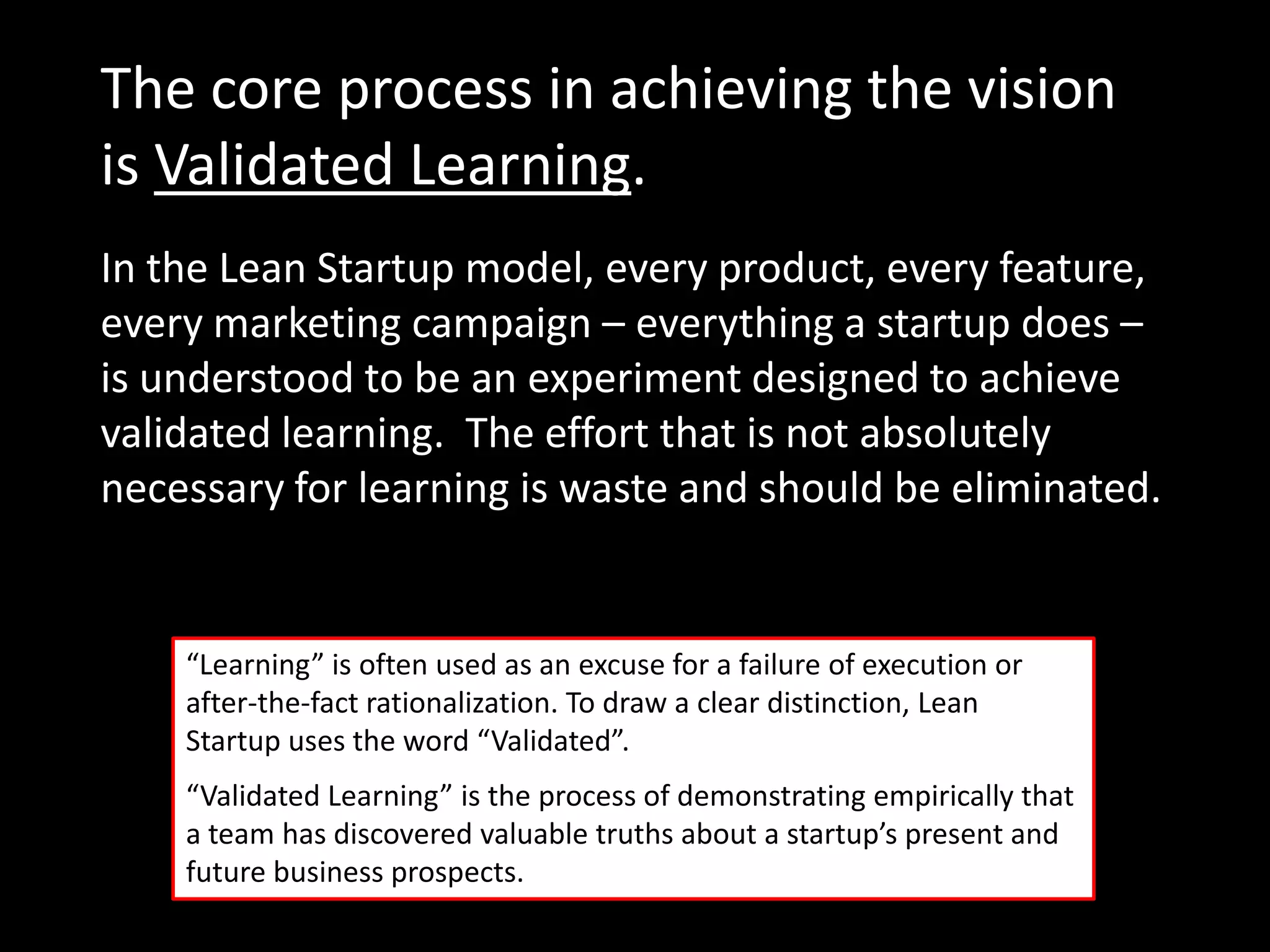 Lean Startup Key Concepts Overview | PPT