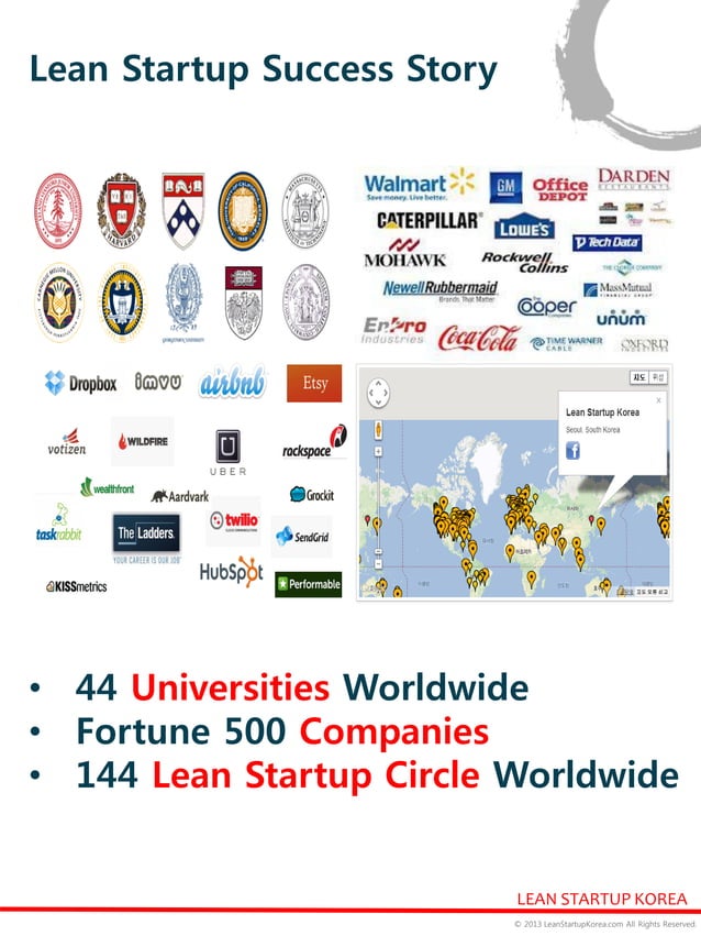 Lean startup Korea Introduction | PDF