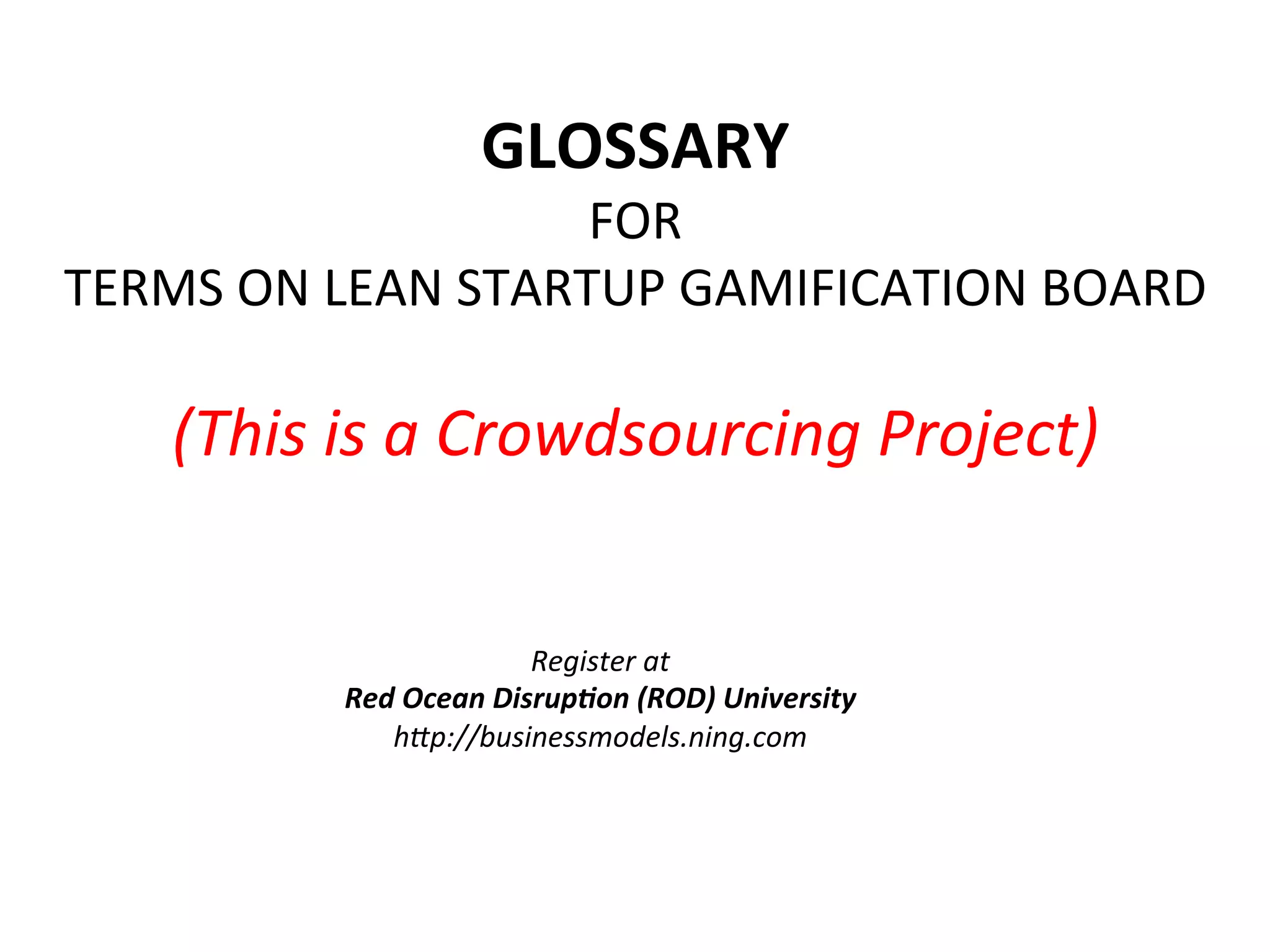 The LEAN BUSINESS MODEL GAMEBOARD: A Fun Way to Holistically Learn ...