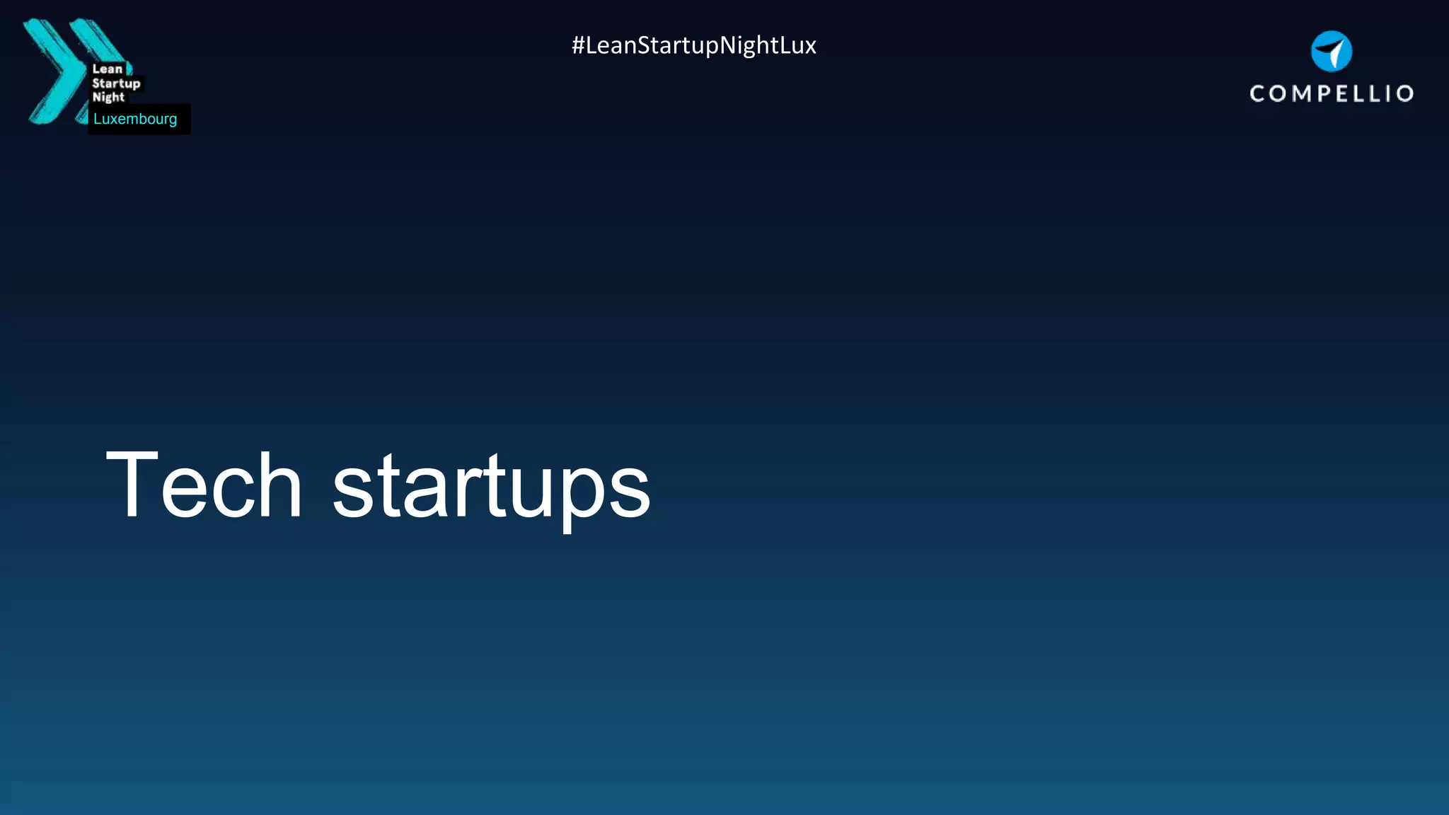 Corporate Innovation Meets Tech Startups | PPT